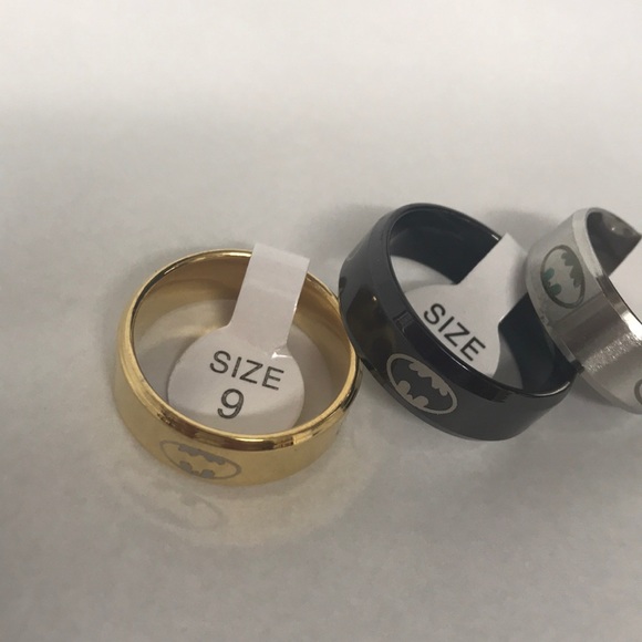 Batman | Accessories | Batman Emblem Ring Stainless Steel | Poshmark
